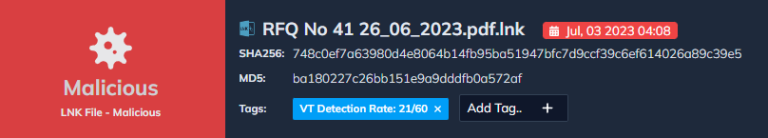 Deep Dive: Analysis of Shell Link (.lnk) Files - Docguard | Detect malwares in seconds!