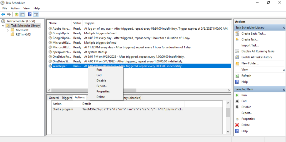 Microsoft Compiled HTML Help (.chm) Using In Spearphishing Attack - Docguard | Detect malwares ...