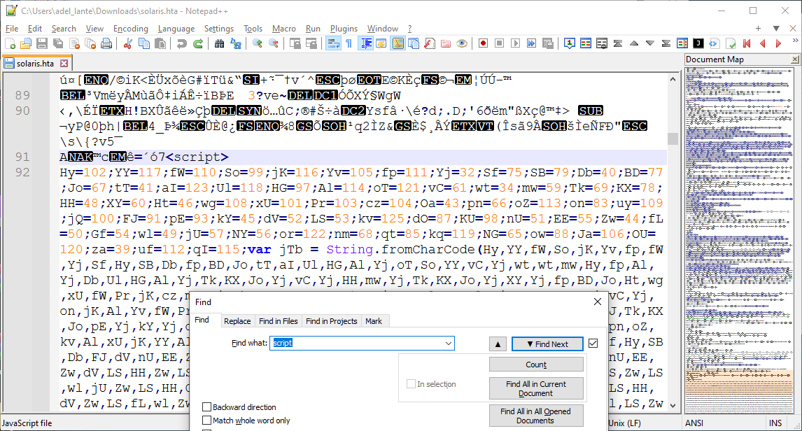 Analysis of Lnk Based Obfuscated AutoIt Malware - Docguard | Detect malwares in seconds!